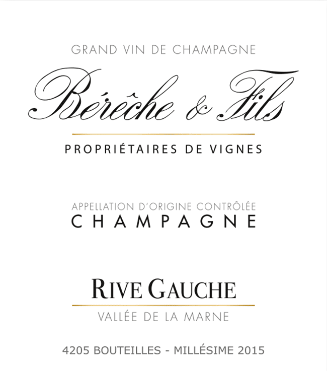 Bérêche et Fils Grower Champagne - Bourget Imports | Importer ...
